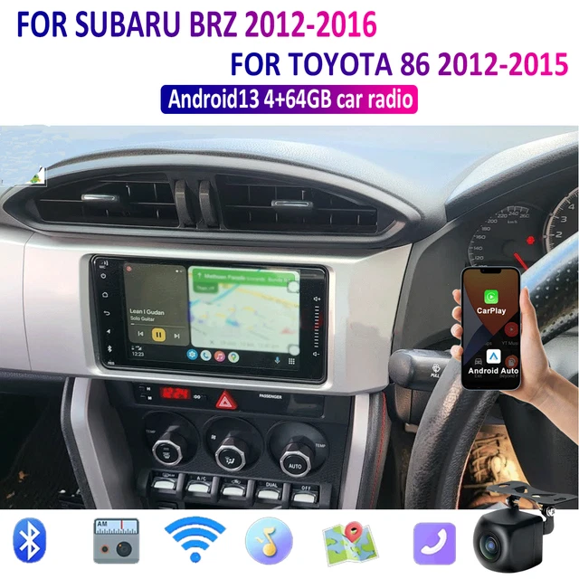APPLE CARPLAY ANDROID auto Head Unit For Toyota GT86 Subaru BRZ 2012 ...