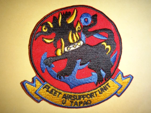 VIETNAM WAR PATCH US Navy FLEET AIR SUPPORT Unit Det. ALPHA At UTAPAO ...