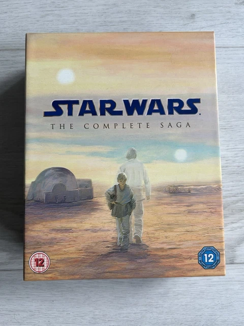 STAR WARS:COMPLETE SAGA 9-disc Blu-ray Box Set Complete With Collectors ...