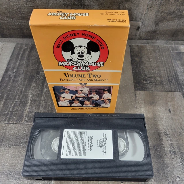 THE MICKEY MOUSE Club Volume 2 VHS by Walt Disney Home Video Tape ...