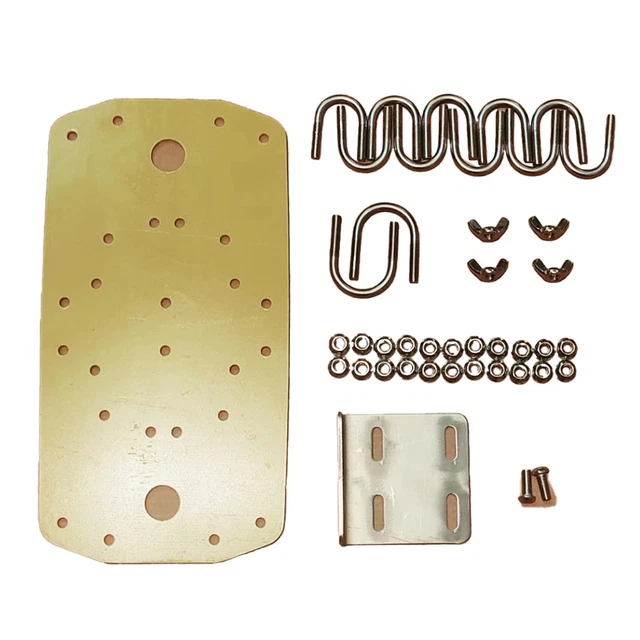 SHORTWAVE MOXON ANTENNA Kit Base Plate + Fixed Construction Units ...