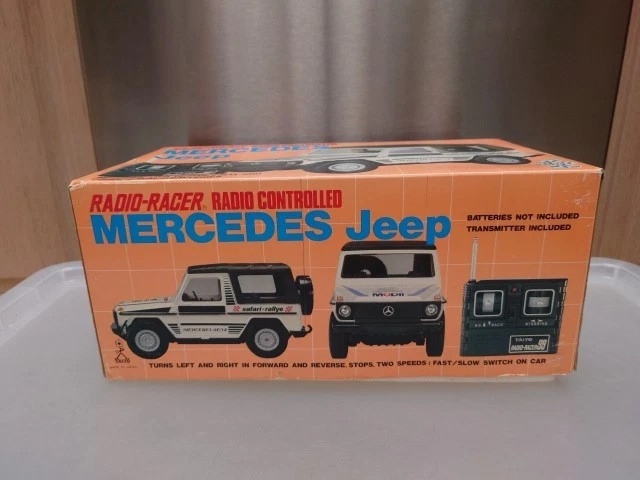 VINTAGE BOXED TAIYO Radio Control Mercedes Benz Off-Road Safari-Rallye ...