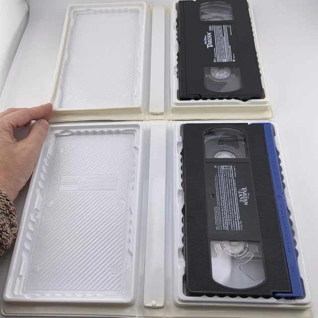 TARZAN & TARZAN and Jane VHS Lot Disney Clamshell Movies Tested $11.95 ...