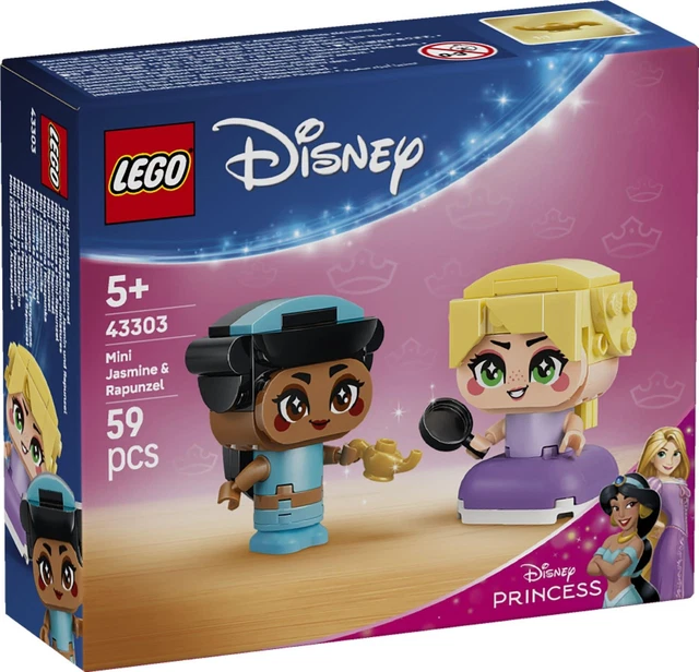 LEGO DISNEY PRINCESS Mini Jasmine & Rapunzel 43303 £12.49 - PicClick UK