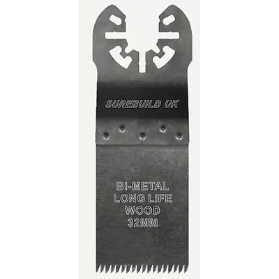 SUREBUILD SBM0029A-3 32MM Multitool Sawblade for Wood & Plastics pack 3 ...