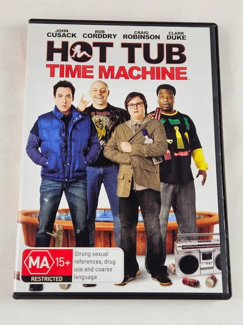 HOT TUB TIME Machine DVD (Region 4) VGC $6.95 - PicClick AU