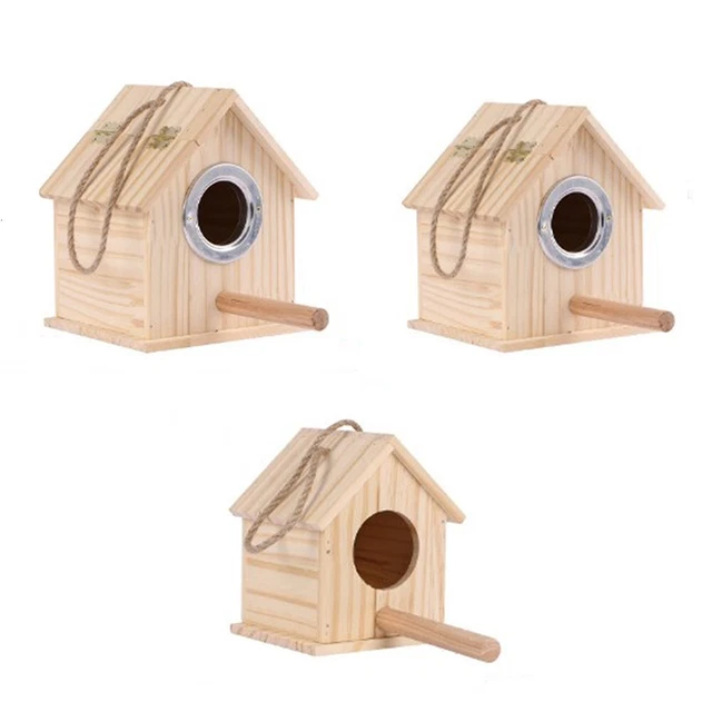 CHARMANT PIN POUR nid d'élevage d'oiseaux boîte pour bourgeons et sauvage pour EUR 26,29 ...
