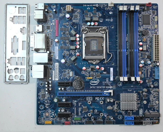 INTEL DESKTOP BOARD DQ45CB LGA775 Motherboard DDR2 MICRO-ATX I/O SHIELD ...