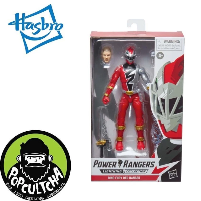 POWER RANGERS DINO Fury - Red Ranger Lightning Collection 6” Scale ...