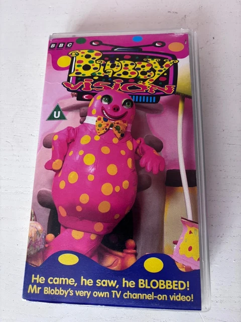 MR BLOBBY BLOBBYVISION VHS VIDEO £11.11 - PicClick UK