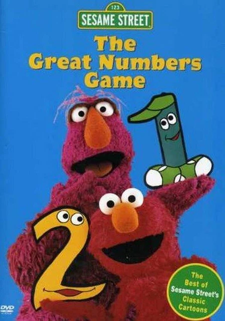 SESAME STREET: THE Great Numbers Game [DVD] $9.95 - PicClick CA