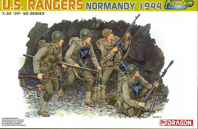 MODEL SOLDATI MODEL Kit Dioramas U.S.Rangers Normandy 1944 Kit 1:3 5 £ ...