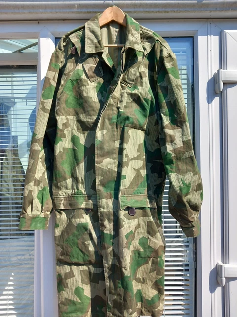 WW2 GERMAN SPLINTER Camo Fallschirmjager Smock repro Paratrooper ...