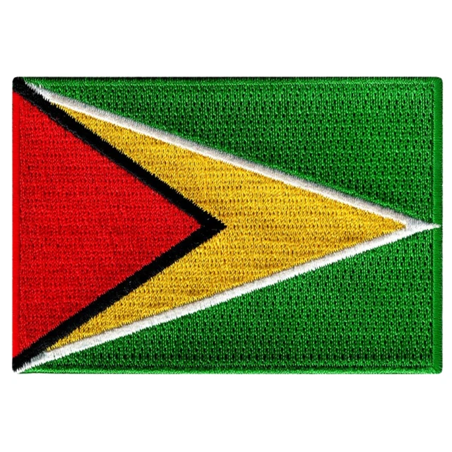 DRAPEAU PAYS DE la Guyane écusson brodé à coudre sur applique drapeau ...