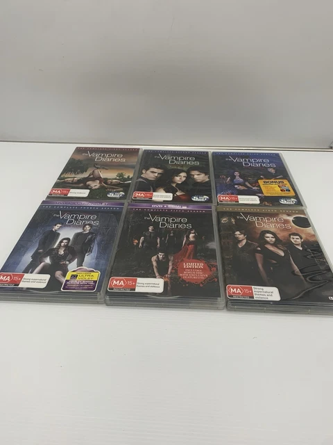 VAMPIRE DIARIES, COMPLETE Set, Seasons 1-6 (DVD's), Region 4 £12.78 - PicClick UK