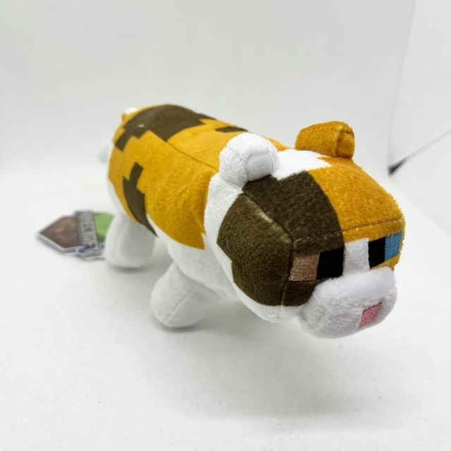MINECRAFT CALICO CAT Stuffed Animal Mojang Video Game Toy With Tags ...