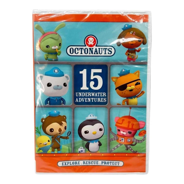 NEW/SEALED OCTONAUTS 15 Underwater Adventures DVD Sea Ocean Life Kids ...