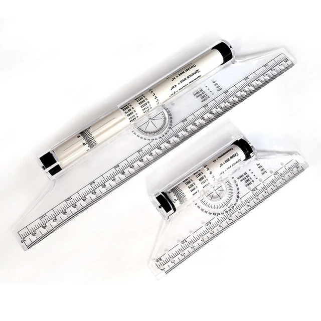 CLEAR MARKINGS AND Measurements on the Rolling Ruler for Effortless ...
