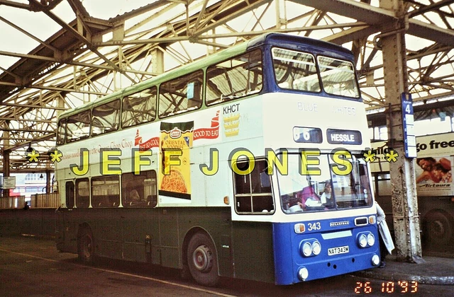 ORIGINAL 35MM SLIDE 5816- K.H.C.T. LEYLAND AN68/ROE 343 NAT343M Hull 26 ...