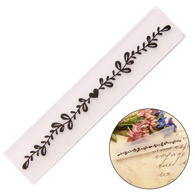 CRAFT PLASTIC EMBOSSED Folder Template Stamp Stencil Set for DIY Crafts ...