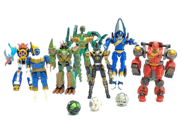 POWER RANGERS NINJA Storm Wild Force Megazord Dino Thunder BANDAI ...