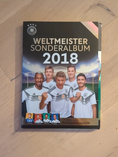 NATIONALMANNSCHAFT DFB SAMMELALBUM WM 2018 Weltmeisterschaft REWE EUR 5 ...