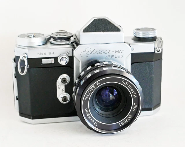 EDIXA-MAT REFLEX B-L SLR with Schacht Travegon 35mm f/3.5 lens EUR 18 ...