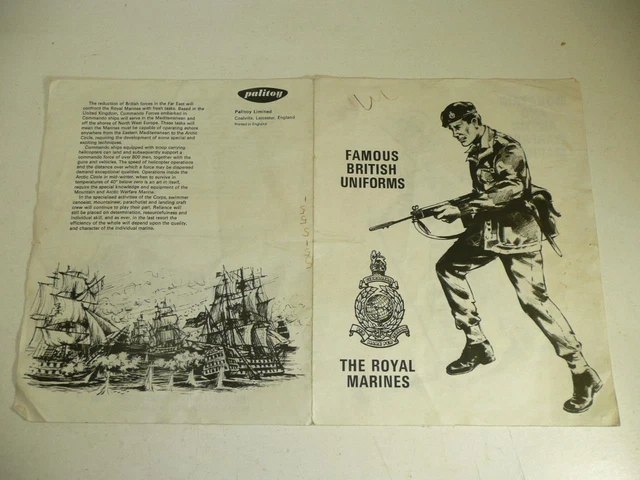 VINTAGE ACTION Man Palitoy Famous British Uniforms Leaflet £9.99 ...