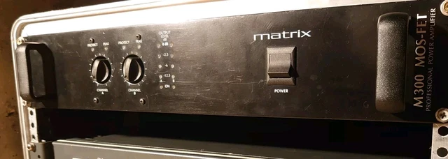 MATRIX M300 MOSFET Professional Power Amplifier £150.00 - PicClick UK