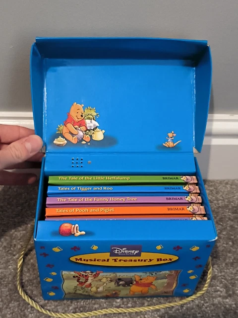 1996 BRIMAR TREASURY of Disney Winnie The Pooh Set of 5 Books Musical ...