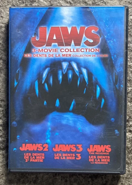 3 DVD SET Jaws Jaws 2 and Jaws 3 Movie $5.99 - PicClick CA