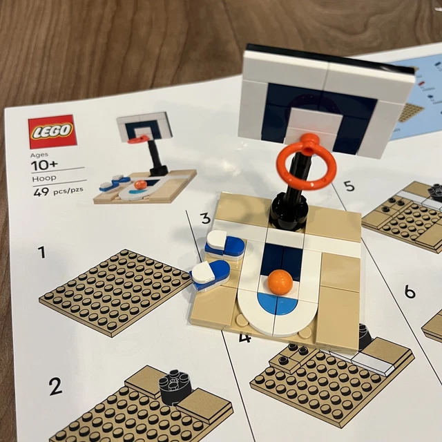 LEGO MAKE AND Take September 2025 Basketball Hoop with Ball Set with ...