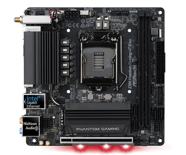 ASROCK Z390 PHANTOM Gaming-ITX/ac Motherboard Intel Z390 LGA1151 2*DDR4 ...