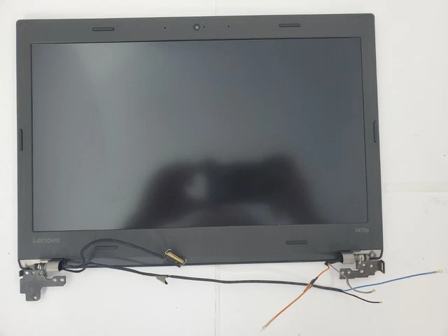 LENOVO THINKPAD T470P FHD LCD Complete Assembly 01EN223 Webcam Hinges ...