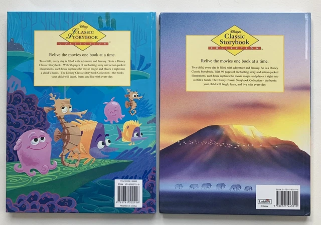 DISNEY CLASSIC STORYBOOK, Dumbo, Finding Nemo, The Lion King, Children ...