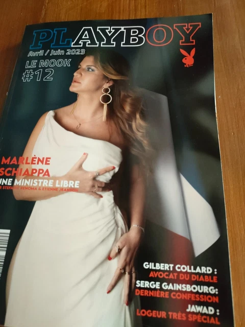 MAGAZINE PLAYBOY LE MOOK # 12 Marlène Schiappa,Gainsbourg avril 23/224 pages EUR 25,00 - PicClick FR