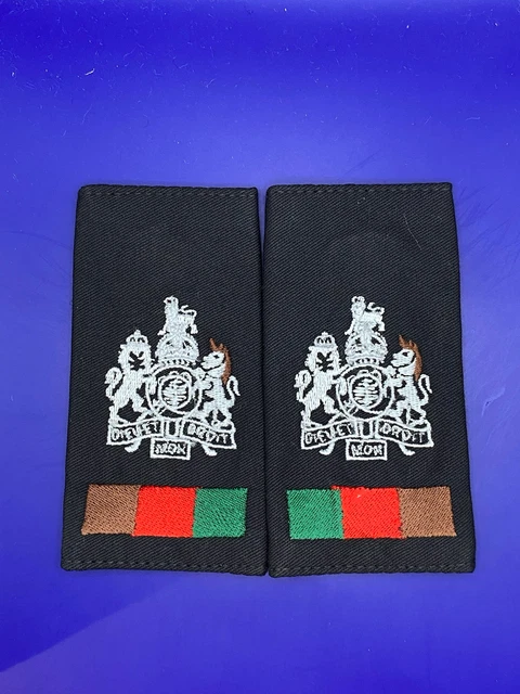 CIIIR RTR BLACK Rank Slides - Royal Tank Regiment WO1 Regimental ...