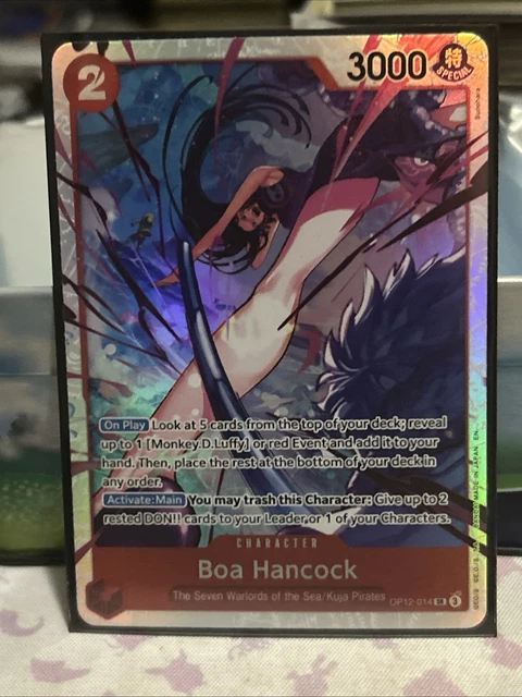 2025 ONE PIECE Legacy of the Master Boa Hancock Super Rare #OP12-014 $3.36 - PicClick AU