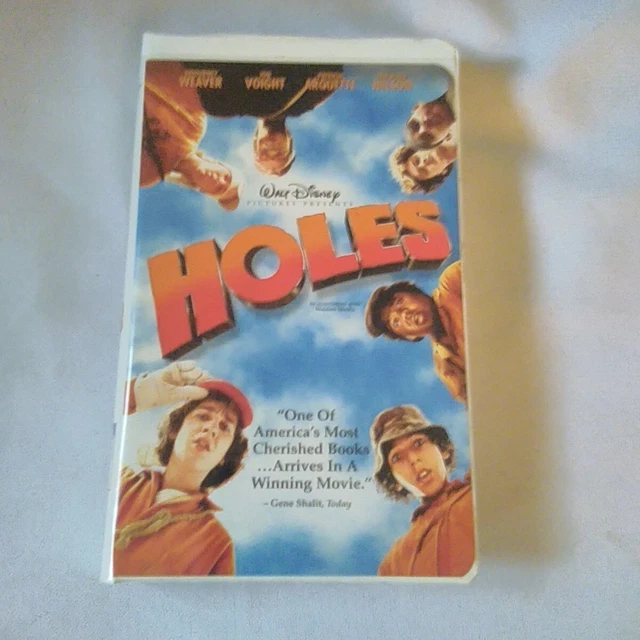 DISNEY HOLES VHS - Jon Voight Weaver Arquette SHIA LaBEOUF clapetsh EUR ...
