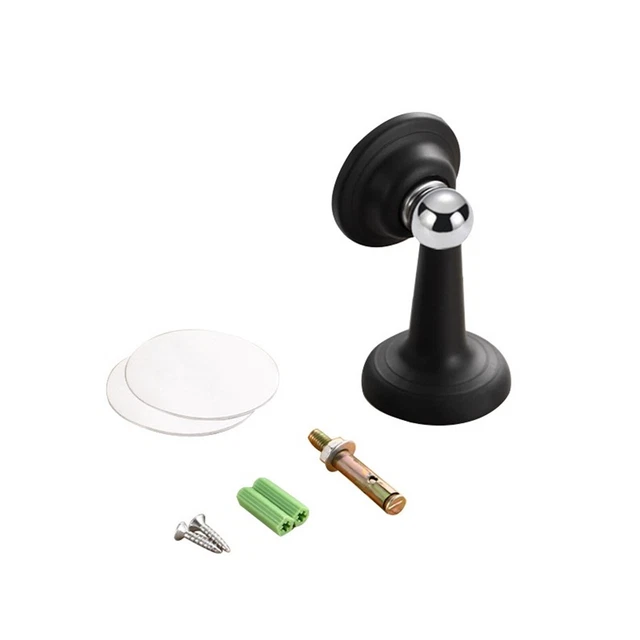 ABS+SILICONE ANTI-COLLISION STRONG Magnetic Suction Punch-free Door ...