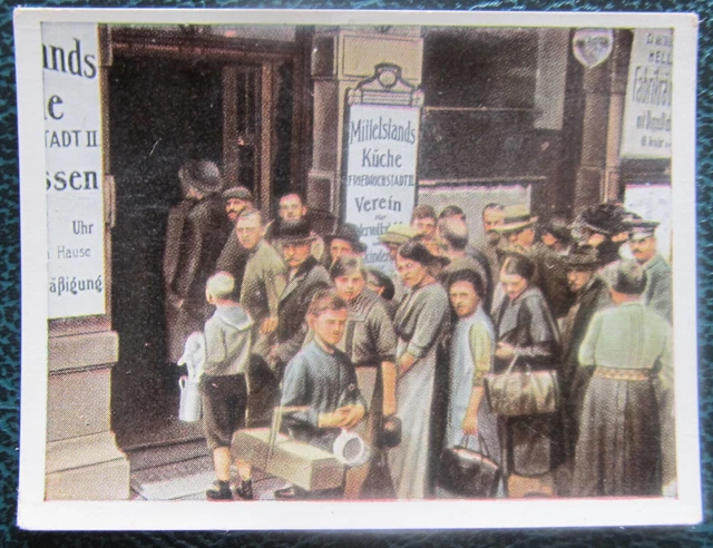 GERMAN CIGARETTE CARD Post Ww1 military pictures Crowds £2.95 - PicClick UK