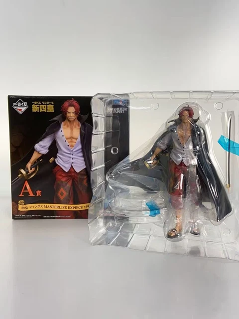 BANDAI SPIRITS FOUR Emperors Shanks Masterlise Expiece Figure Comic ...