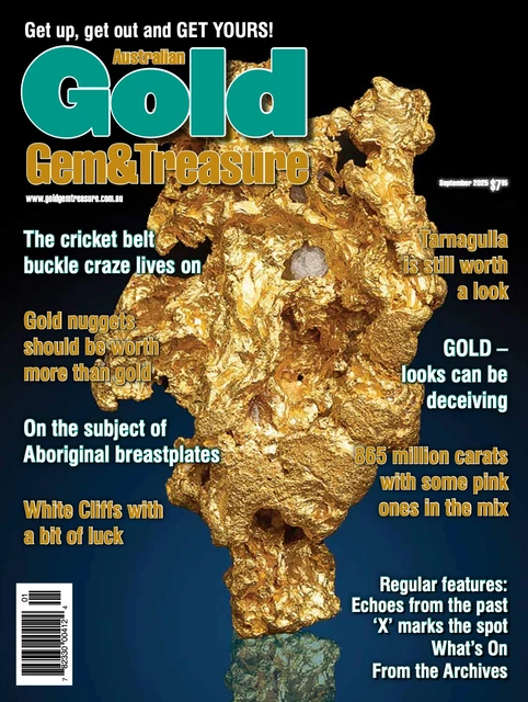 AUSTRALIAN GOLD GEM & Treasure Magazine September 2025 $17.95 - PicClick AU