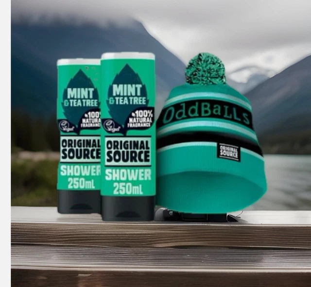 ORIGINAL SOURCE X Oddballs Gift Set with Shower Gel and Hat £12.50 ...