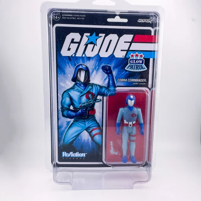 COBRA COMMANDER GLOW Patrol - Super7 ReAction - 2022 SDCC Exclusif - GI JOE EUR 72,67 - PicClick FR