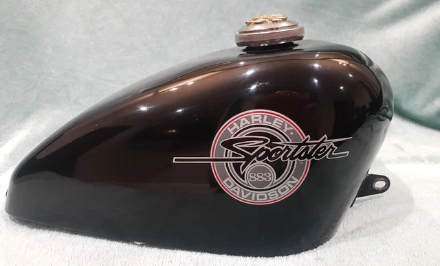 HARLEY-DAVIDSON 883 SPORTSTER Fuel Tank + Original Harley Davidson Fuel ...