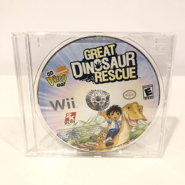 GO DIEGO GO! Great Dinosaur Rescue Nintendo Wii 2008 Game Disc Only ...