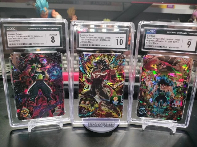 LOT DRAGON BALL Heroes Bardock CGC HGD1-SEC2, UGM9-059, BM1-SEC3 EUR 110,29 - PicClick FR