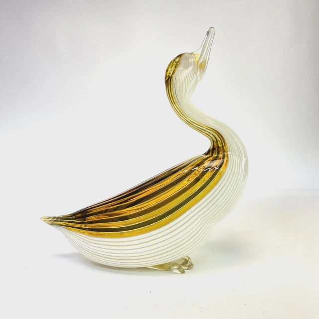 MURANO ANATRA PAPERA A Canne Di Licio Zanetti EUR 180,00 - PicClick FR