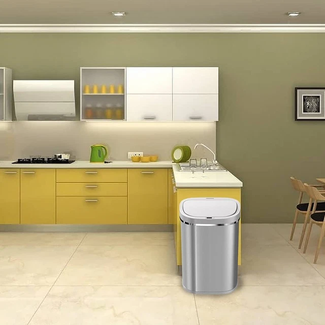9STARS LARGE 80L Best Sensor Kitchen Dual Bin - 80L (40 Litre + 40 ...